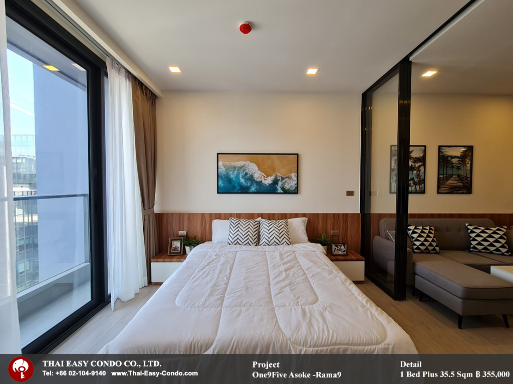 One9Five Asoke -Rama9 1 Bed Plus 35.5sqm 355K Baht.. - 泰昌國際資產有限公司