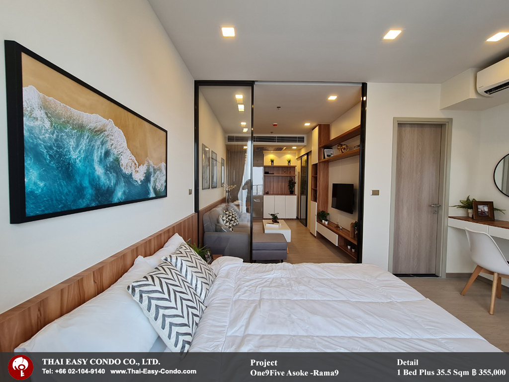 One9Five Asoke -Rama9 1 Bed Plus 35.5sqm 355K Baht.. - 泰昌國際資產有限公司